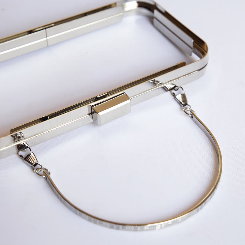 Buy Online Beautiful Clutch Bag Purse Frame with easy unlocking button ...