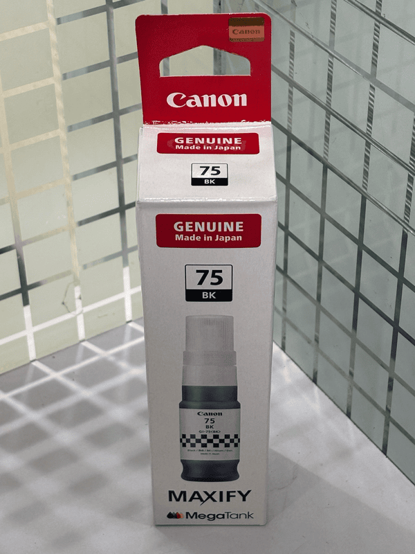 Buy Canon Pixma GI-75 Black Ink Bottle at low price | e super