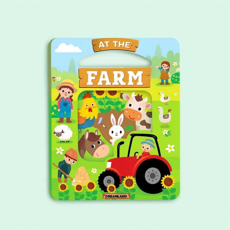 At the Farm- Window Cut Board Book