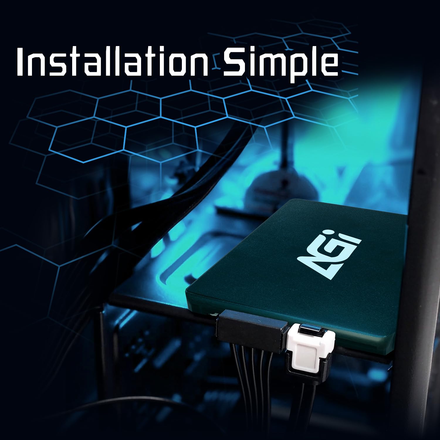 AGI 256 GB M.2 SATA SSD, AI238