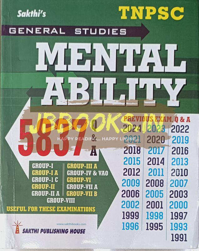 Sakthi PYQ Mental Ability