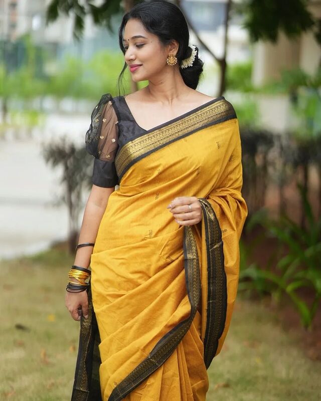 Taruni - తరుణి ( Cotton silk sarees ) - Jasmine